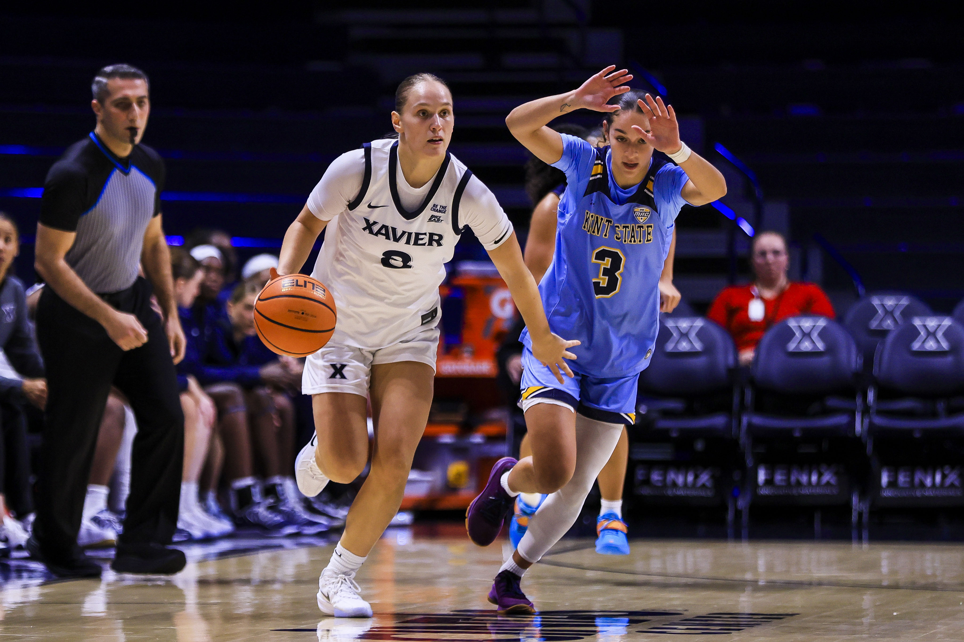 2025 Women's Basketball vs Kent State by Xavier Musketeers