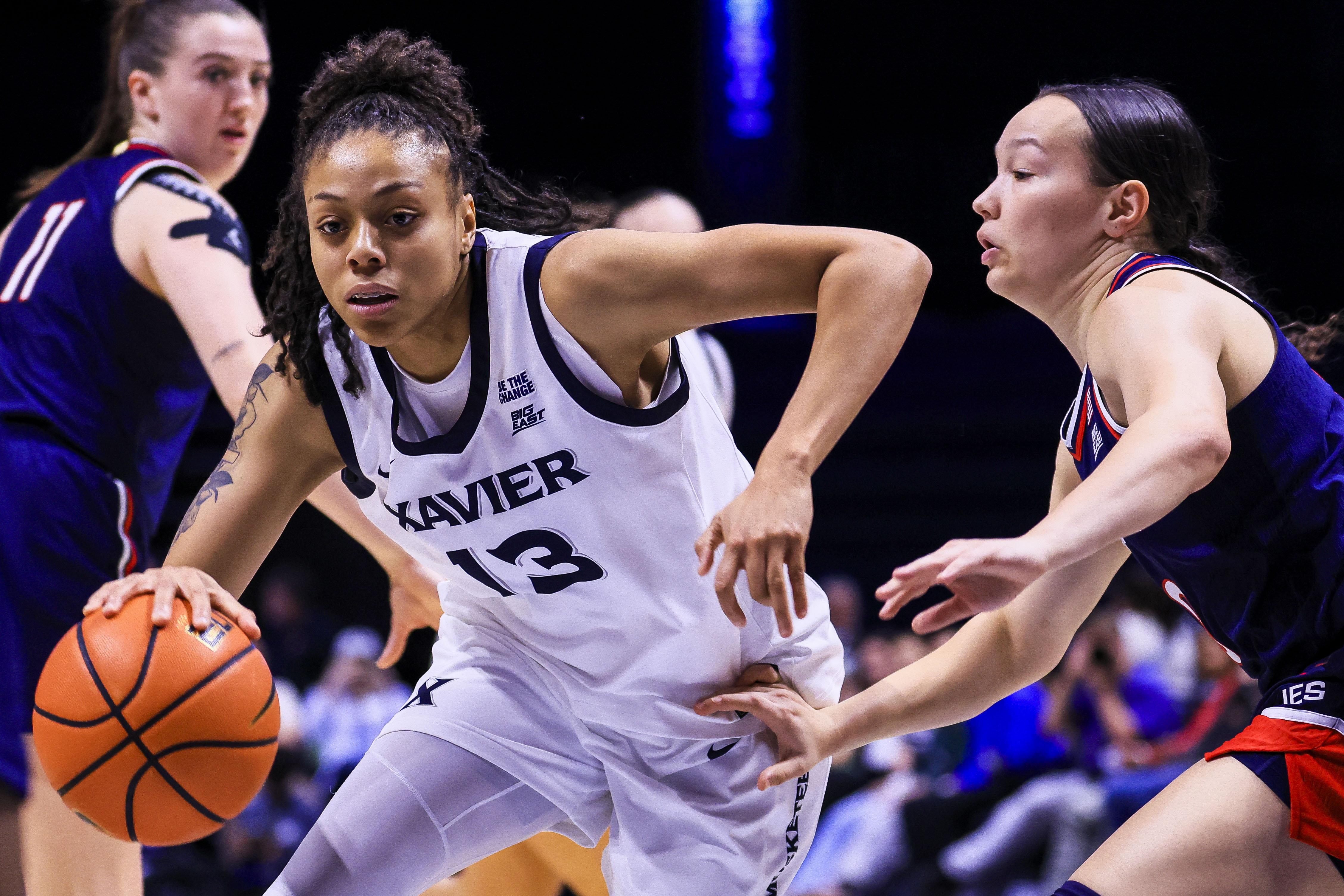 2025 Women's Basketball vs No. 1 UConn by Xavier Musketeers