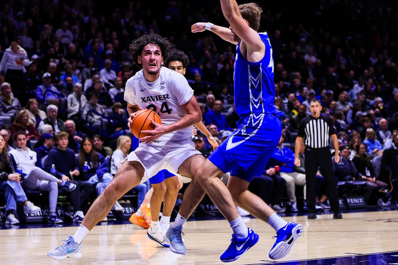 2025 Men's Basketball vs Creighton by Xavier Musketeers