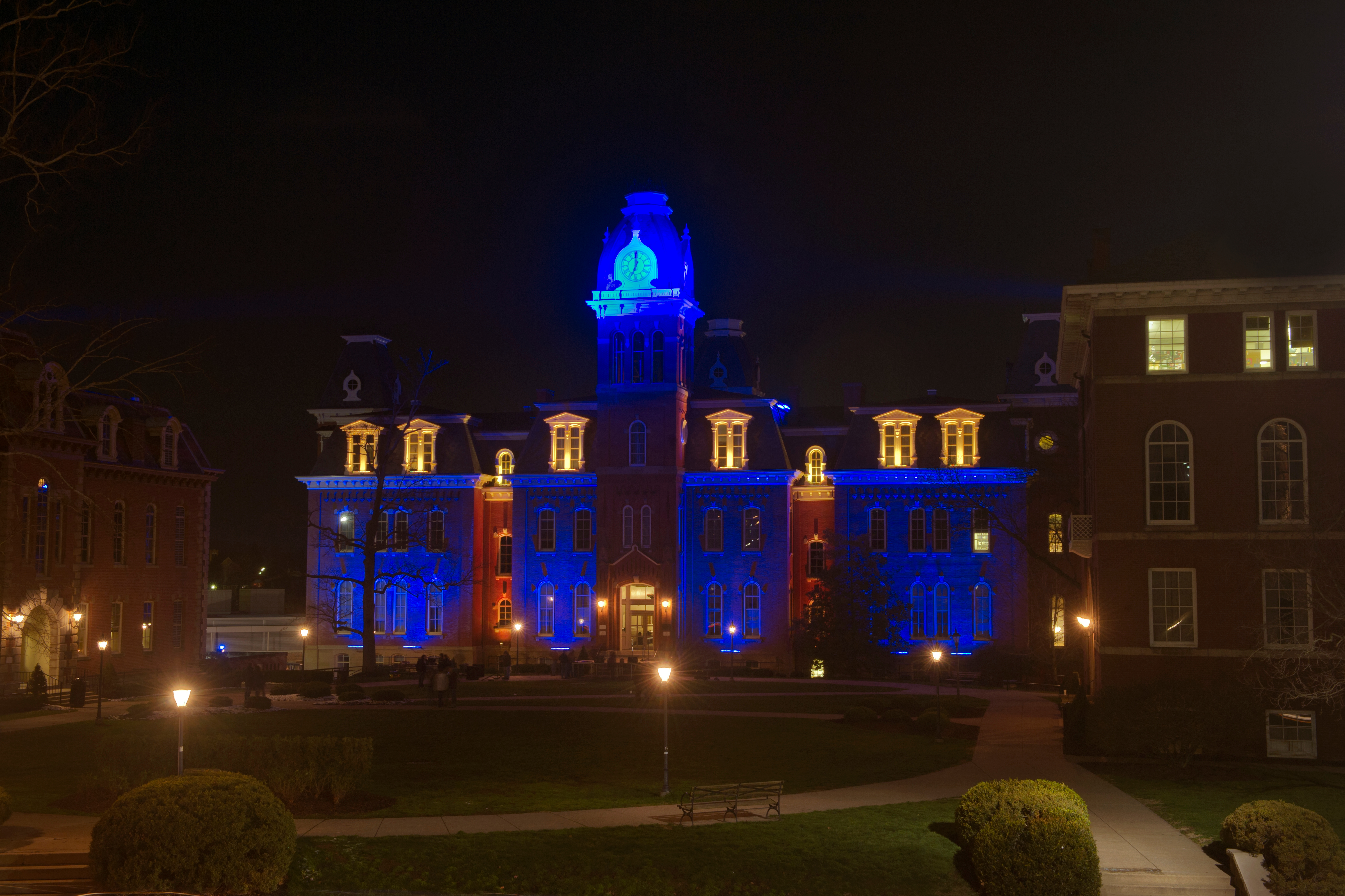 WVU students and members of the Morgantown community take part in the ...