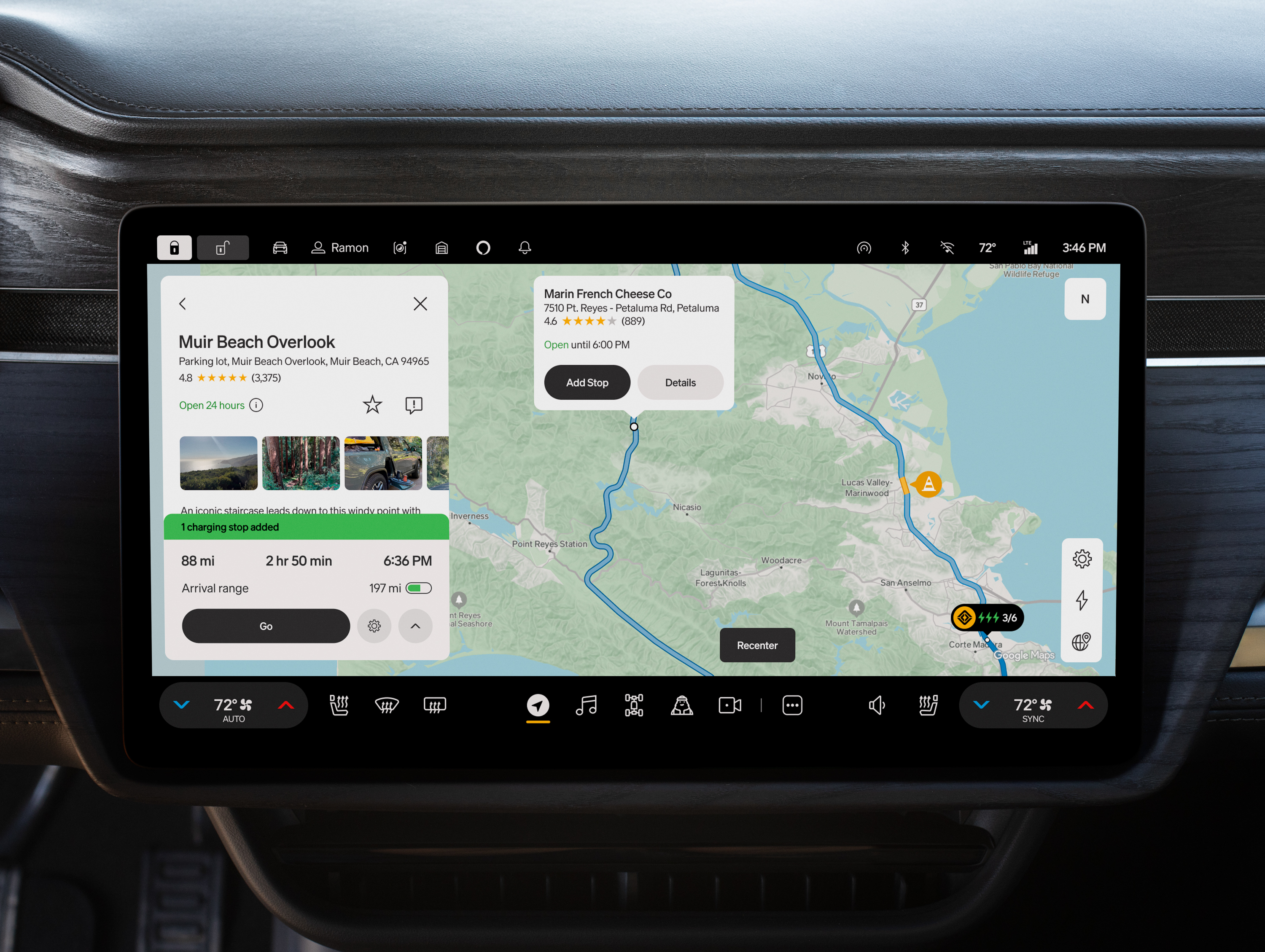 Introducing Rivian Navigation with Google Maps