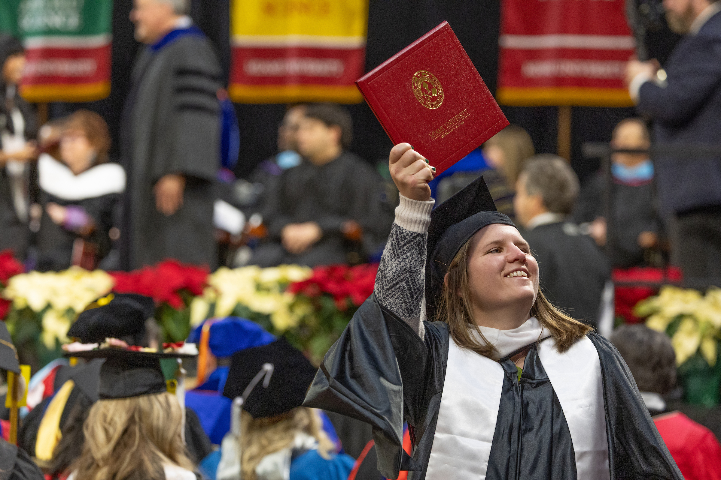 Miami University held its 2025 Fall Commencement ceremony on Dec. 12 at ...