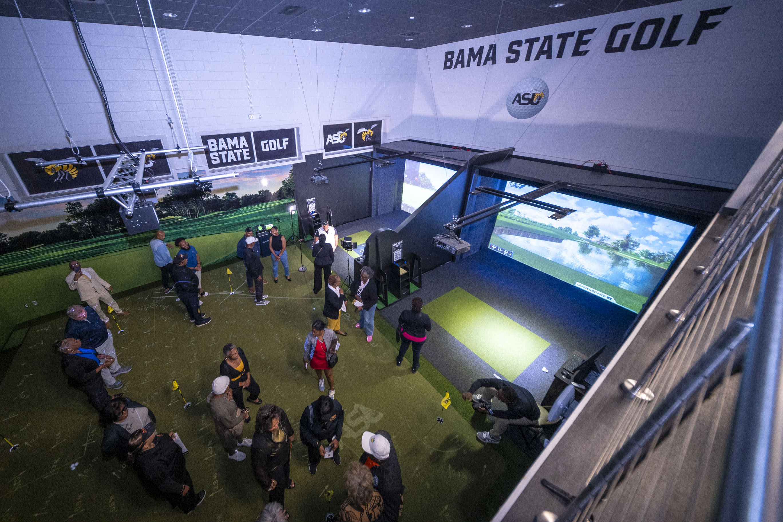 Ribbon Cutting for Alabama State University's New Golf Clubhouse