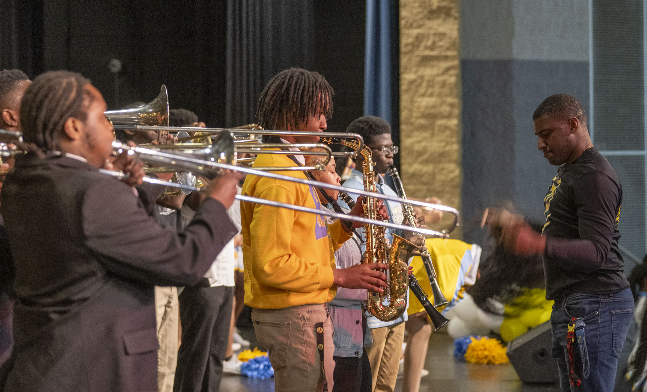 Alabama State University's annual Buzz Tour visits Selma High School ...