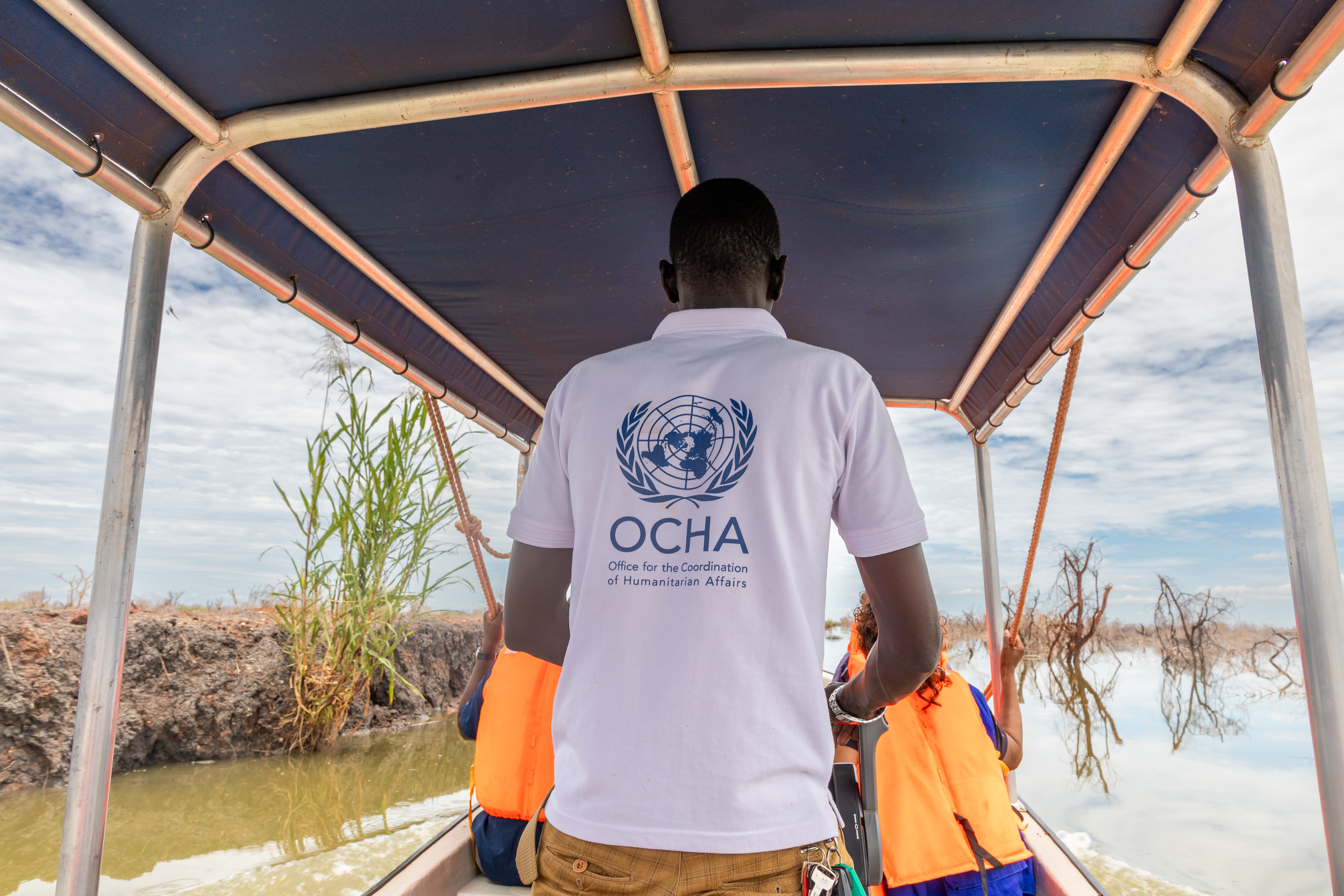 An OCHA assessment team going to Rotriak. OCHA/Alioune NDiaye