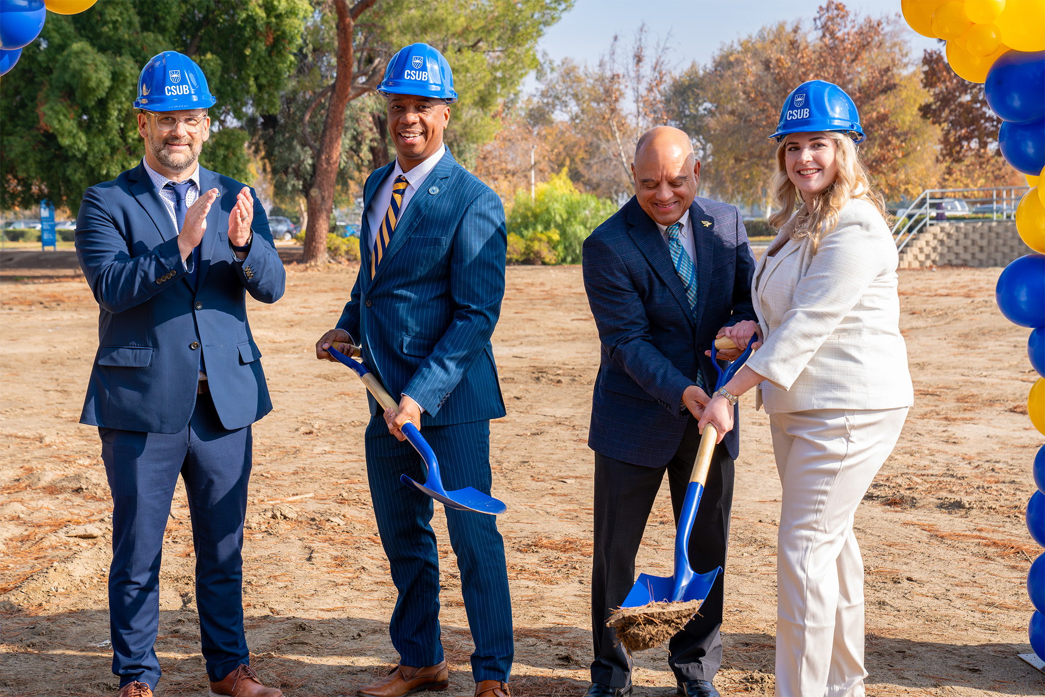 CSUB celebrates groundbreaking for basic needs hub