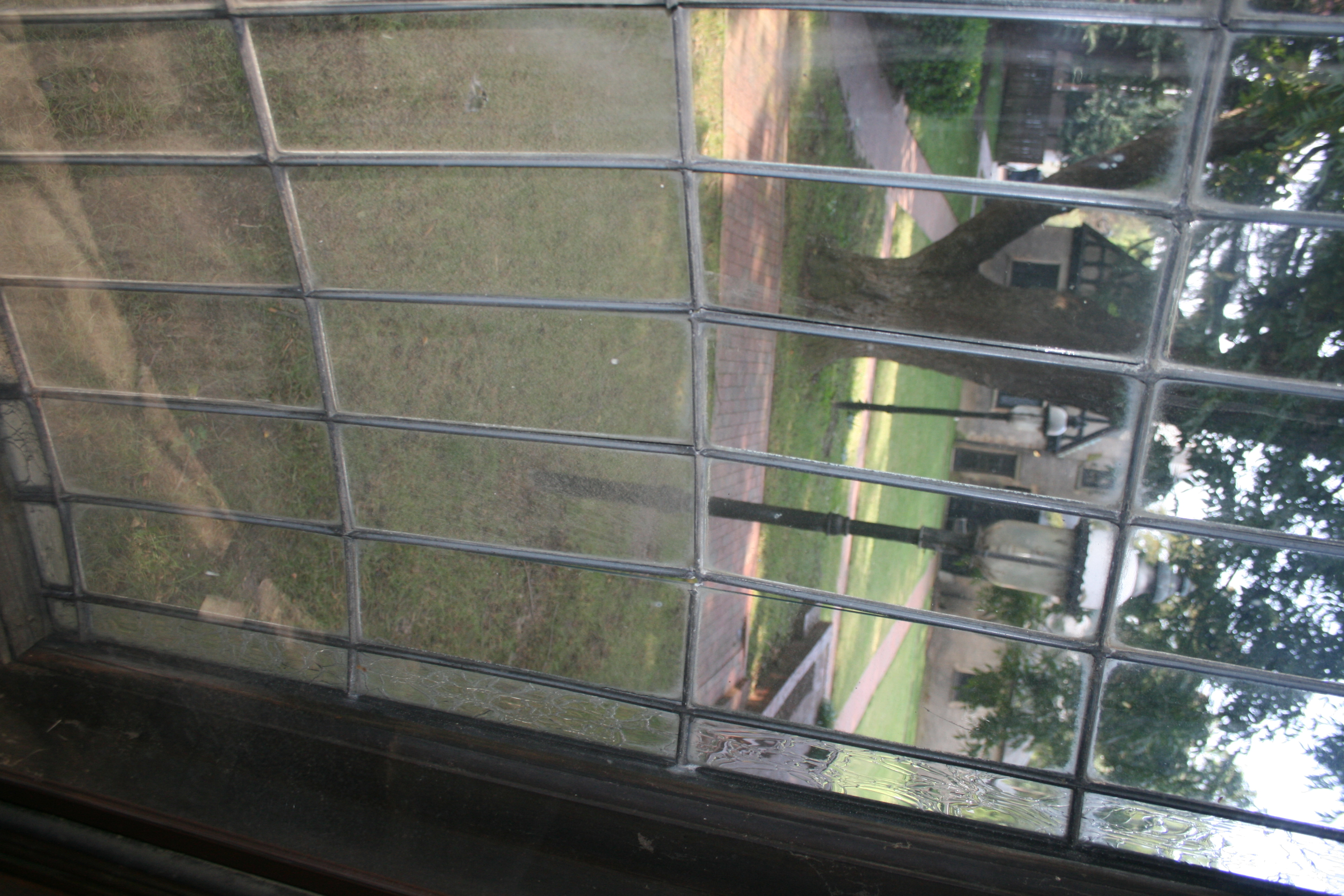 windows inside the Scott House
