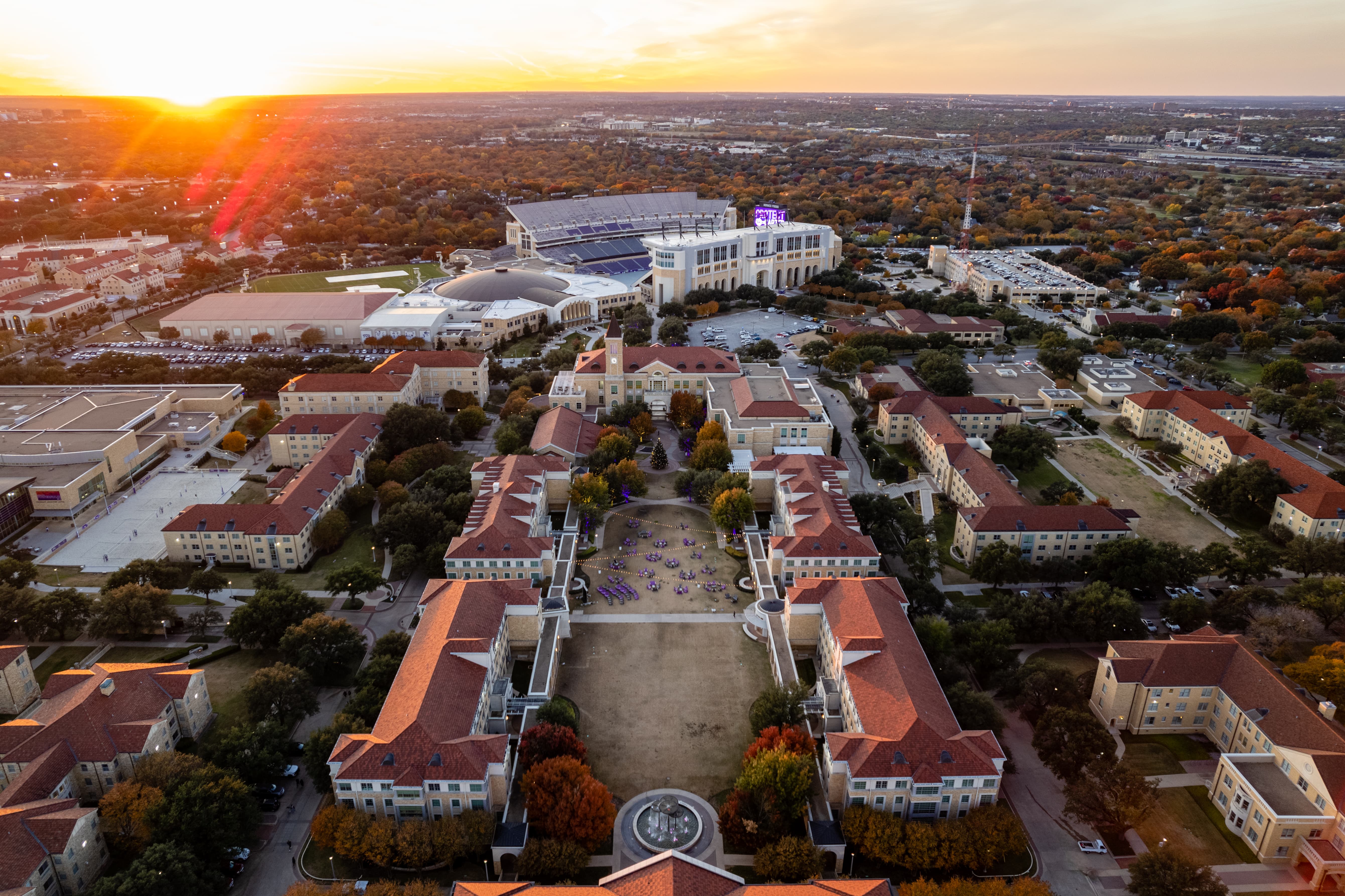 The Campus Commons has been the heart of student activities since 2007.