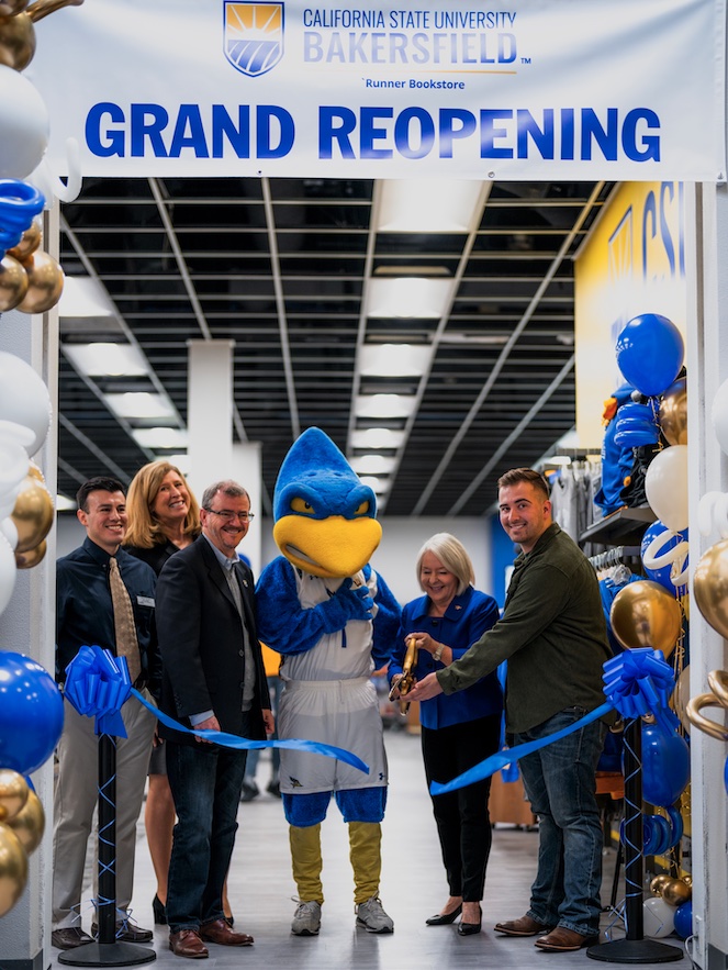 CSUB celebrates renovation of `Runner Bookstore