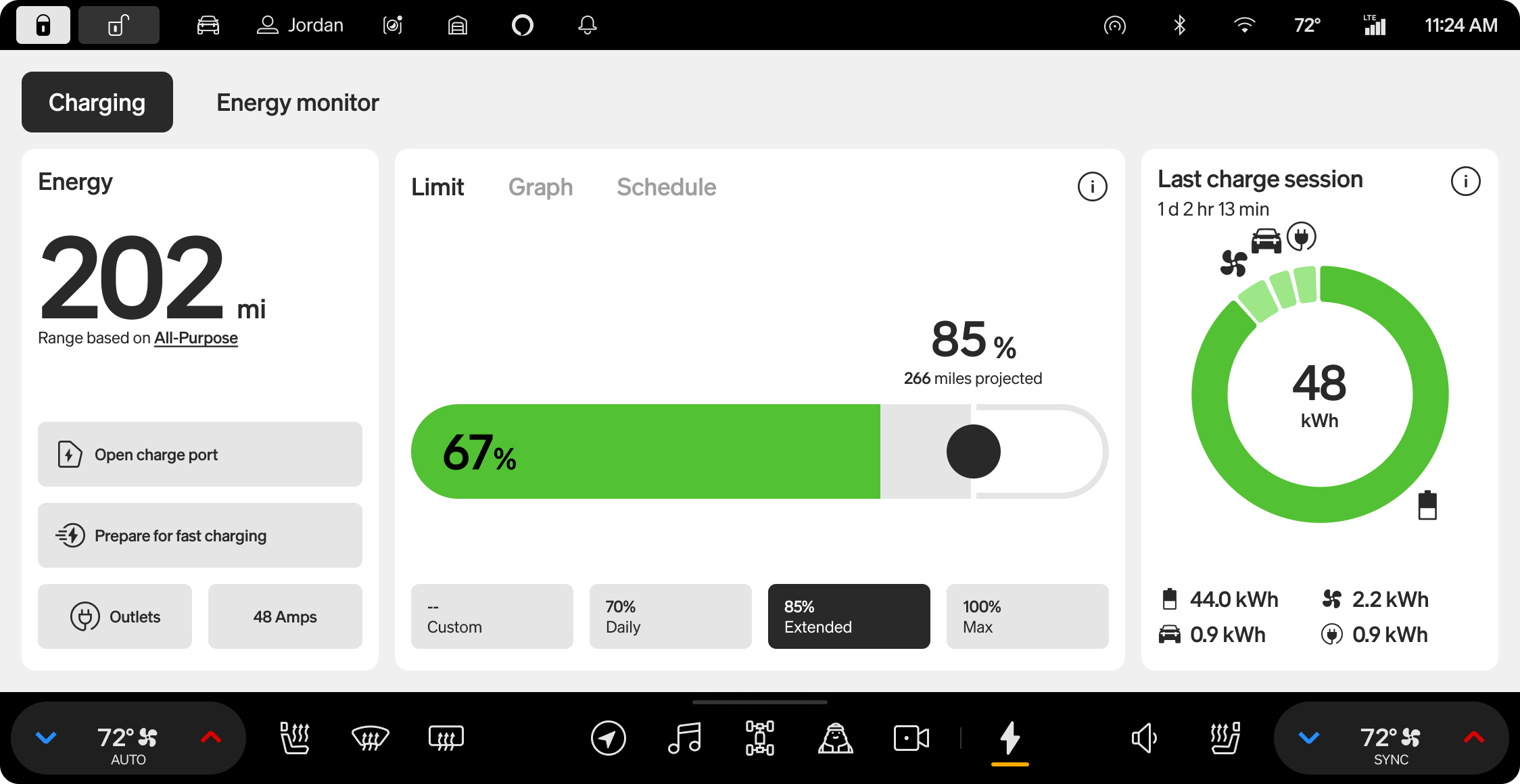 New Software: A Refreshed Energy App and Charging Experience