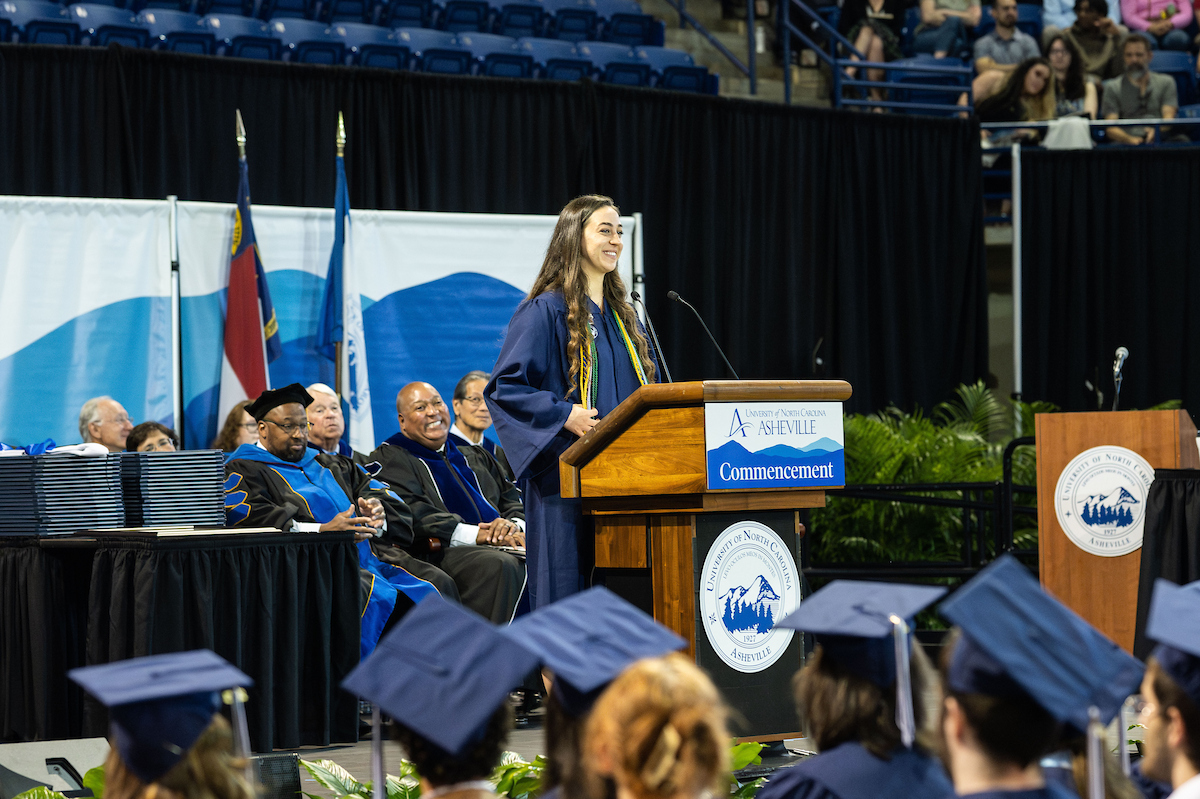 Shepard, the recipient of the Manly E. Wright Award, UNC Asheville's ...