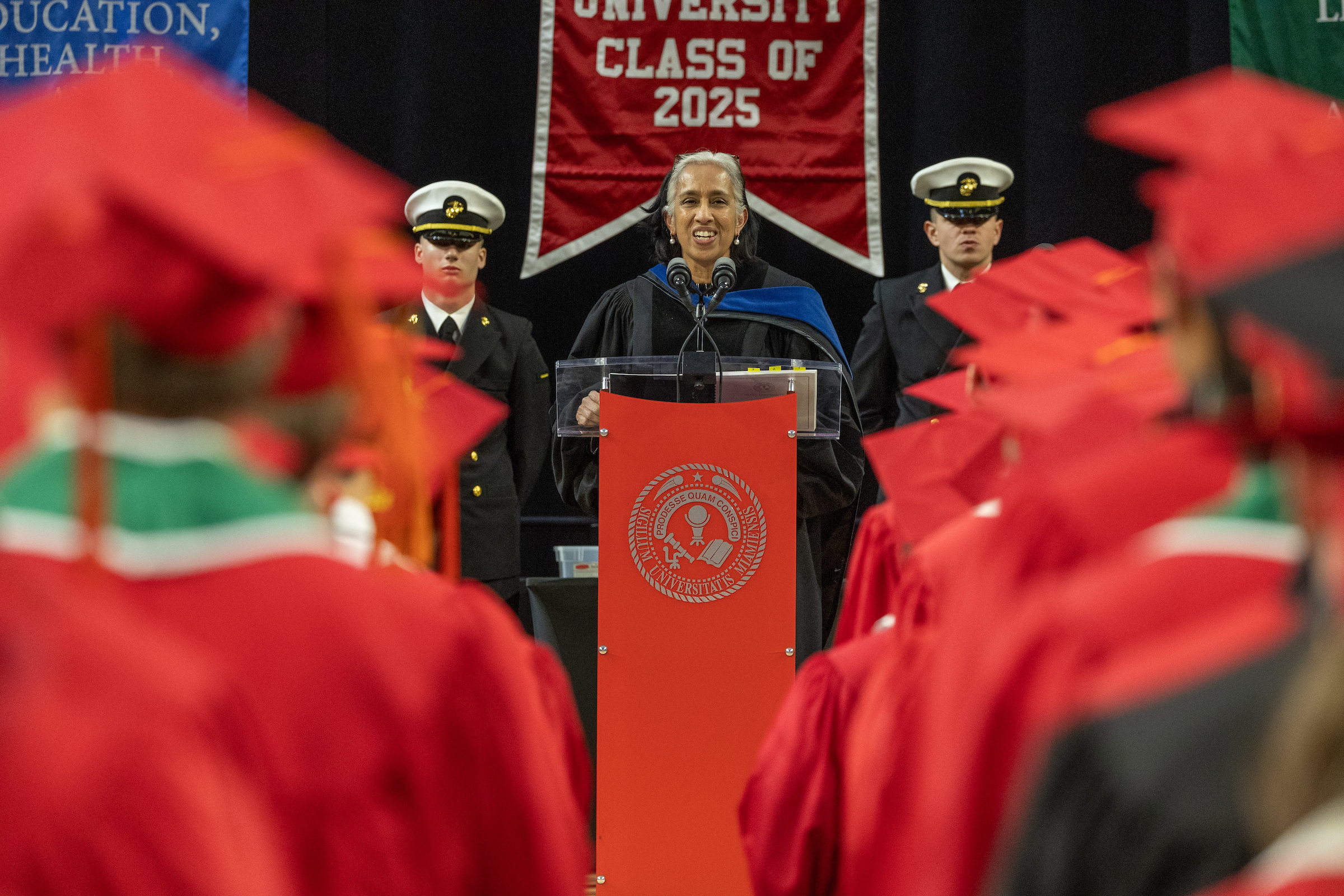 Beena Sukumaran, dean of Miami's College of Engineering and Computing ...