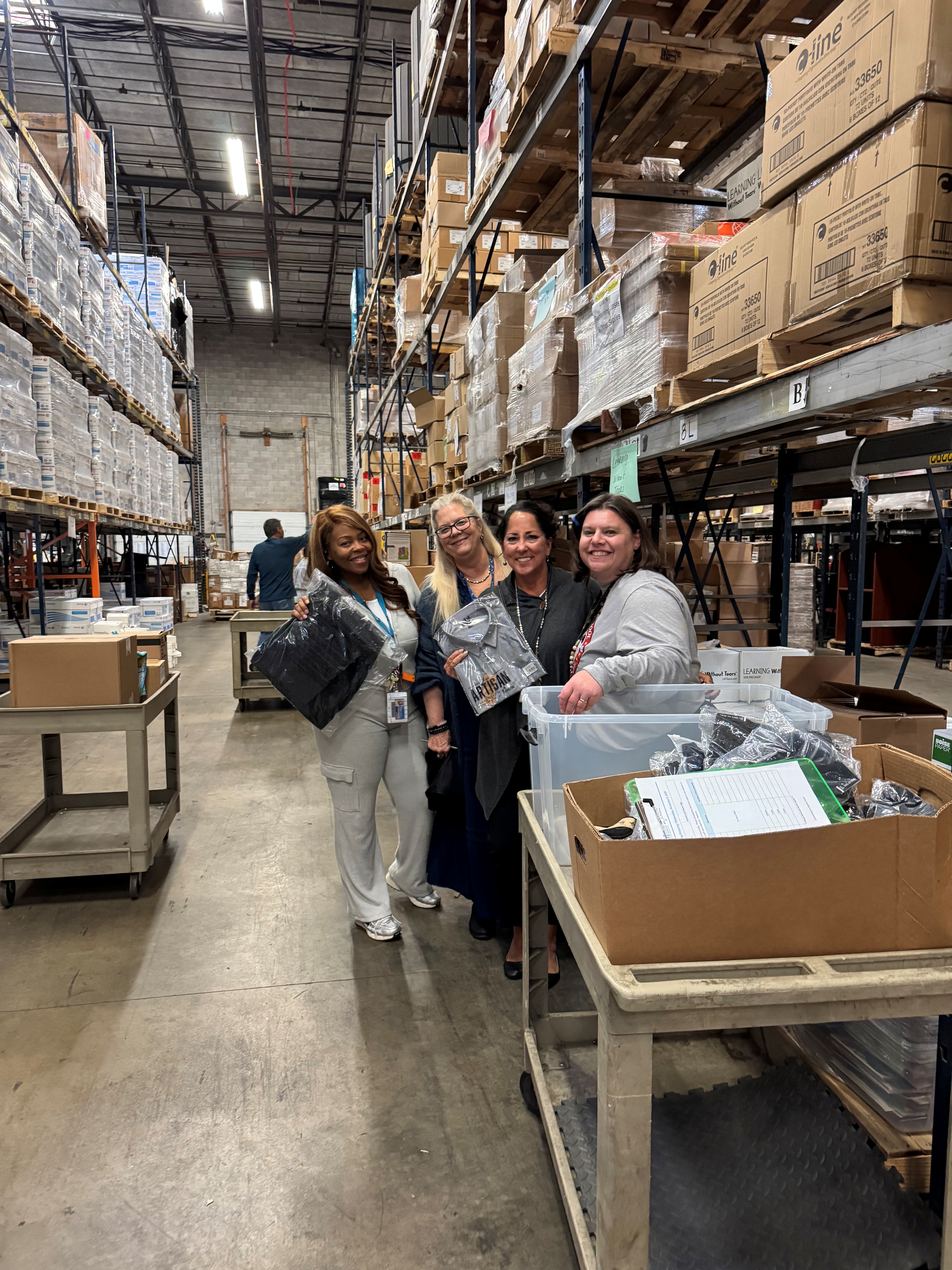 Mission Moment: Educators shop for free clothing and toys for BCPS ...