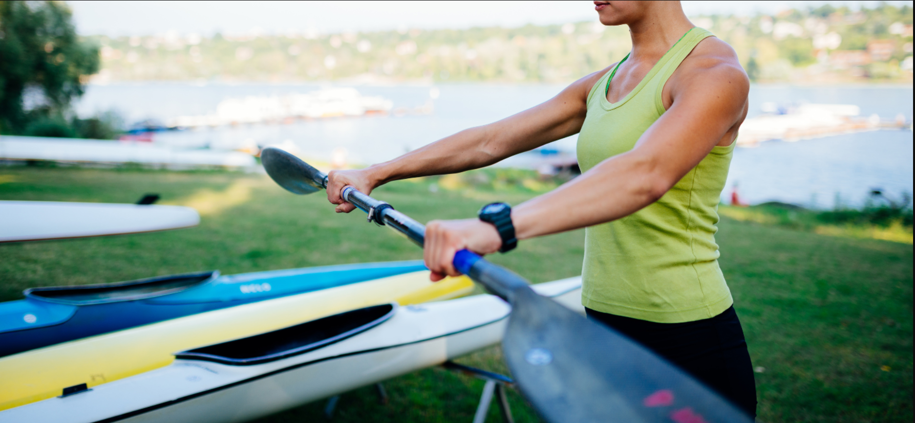 Ejercicios de calentamiento y estiramiento. Packraft y Kayak - cover photo